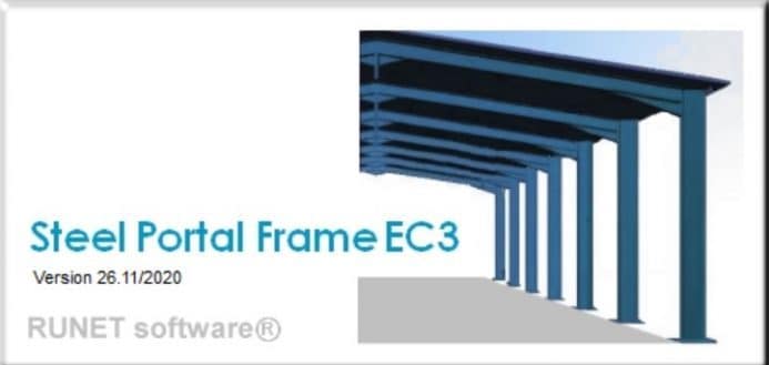 Runet Steel Portal Frame EC3 - Албена Дизайн